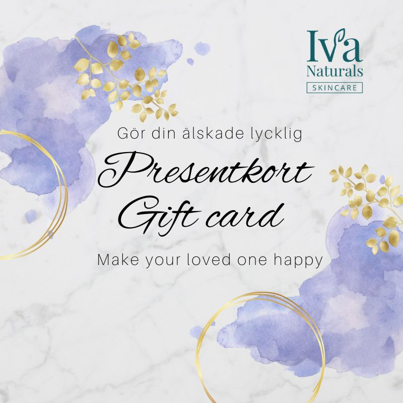 IvaNaturals Skincare Presentkort